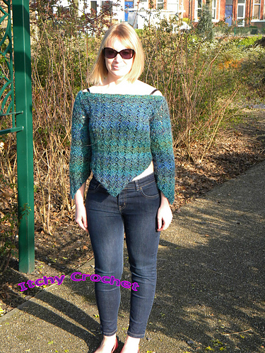 Ravelry: Stephanie Sweater pattern by ItchyCrochet