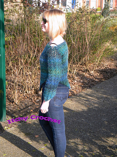 Ravelry: Stephanie Sweater pattern by ItchyCrochet