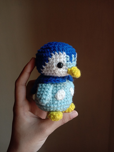 Ravelry: Amigurumi Piplup pattern by Andrea Nicole