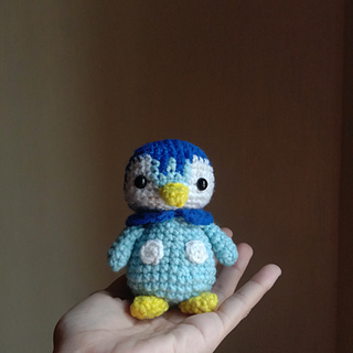 Ravelry: Amigurumi Piplup pattern by Andrea Nicole