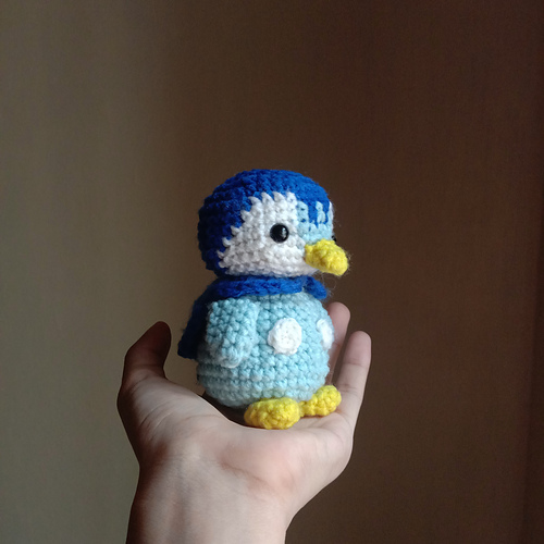 Ravelry: Amigurumi Piplup pattern by Andrea Nicole