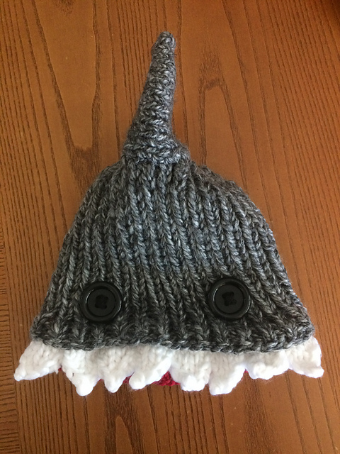 Ravelry: Knit Shark Hat pattern by J9 tigger