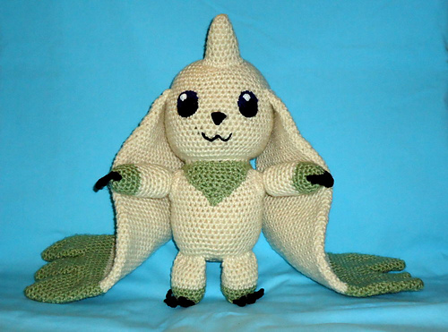 Ravelry: Terriermon amigurumi pattern by Jennie Faith