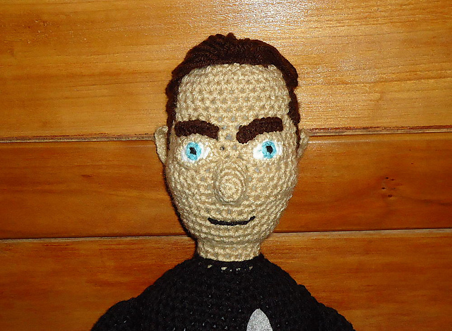 Ravelry: JBcrochetwizard's Khan/Sherlock/Cumberbatch doll