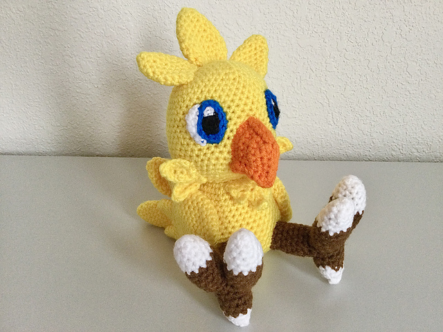 Ravelry: Baby Chocobo amigurumi pattern by Jennie Faith
