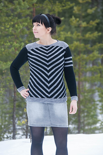 Ravelry: Aumangea Pullover pattern by Francoise Danoy