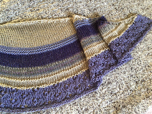 Ravelry: Meehan shawl pattern by Petra Breakstone