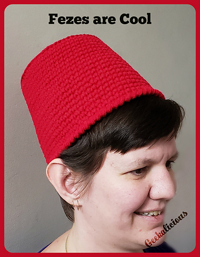 Ravelry: Crocheted Fezzes are Cool- Fez in many sizes pattern by ...