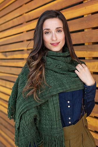 Ravelry: Wassailing Stole pattern by Courtney Spainhower