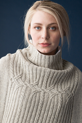 Ravelry: Poincaré Poncho pattern by Cheryl Toy