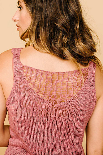 Ravelry: Netted Tank Top pattern by Caroline Dick
