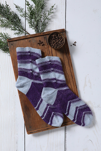 Ravelry: Sugar Plum Socks pattern by Shelby Goddard