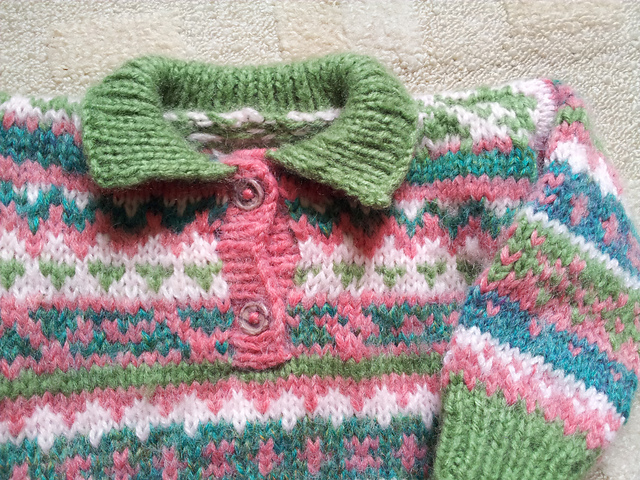 Ravelry: Jaccol's Fair Isle Trio Baby Jumpers - Style 3
