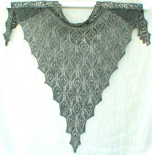Ravelry: Ethereal Fichu pattern by Jackie Erickson-Schweitzer