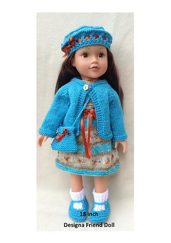 Ravelry: Random Dress Set pattern by Jacqueline Gibb