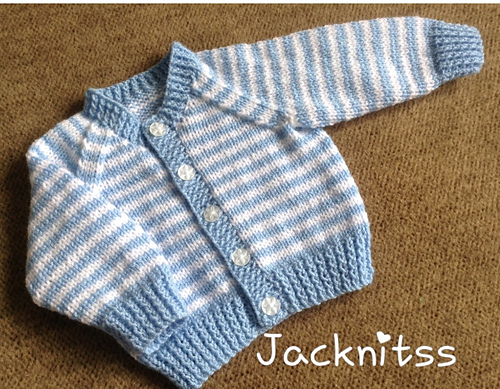 Ravelry: Basic New Baby Cardigan set pattern by Jacqueline Gibb
