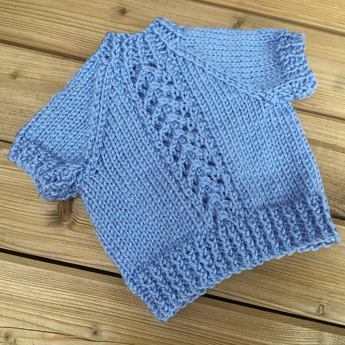 Ravelry: Lace Panel Sweater pattern by Jacqueline Gibb