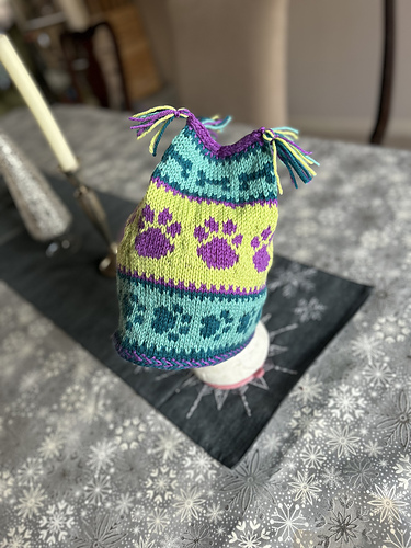 Ravelry: Paws for a Cause Hat pattern by Lisa McFetridge