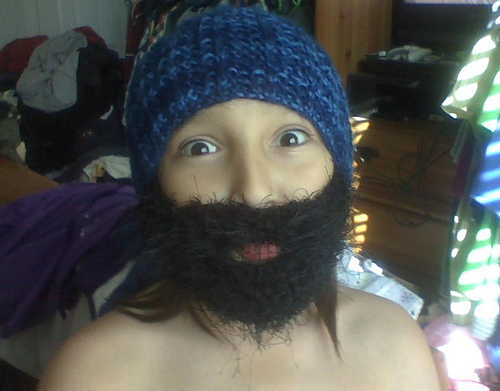 Ravelry: Bearded Beanie pattern by Jen Spears