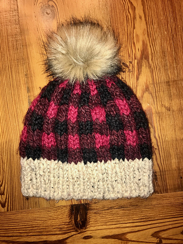 Ravelry: North Woods Buffalo Hat pattern by Sharon Lentsch