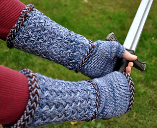 Ravelry: JaimeLouise's Battle Gauntlets