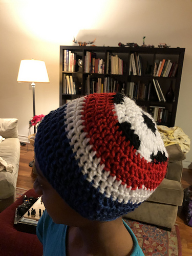 Ravelry: Soccer Hat pattern by Donna Casella