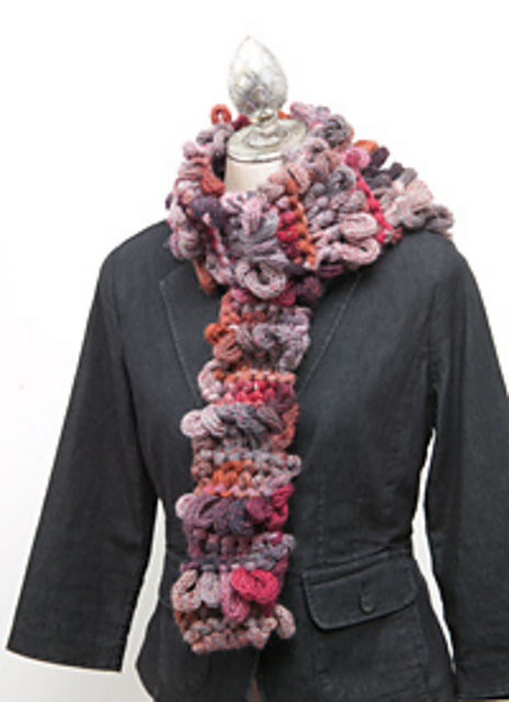 Ravelry: Last-Minute Loops Scarf pattern by Amy Polcyn