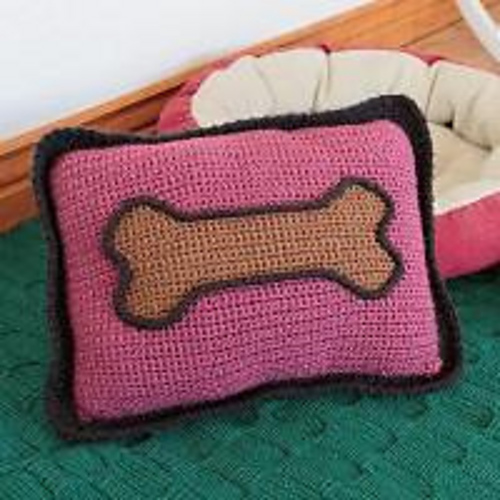 Ravelry: Dog Bone Pillow pattern by Yarn Twins