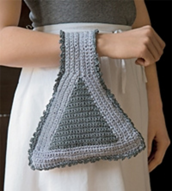 Ravelry: Modern Triangles Bag pattern by Amy Polcyn