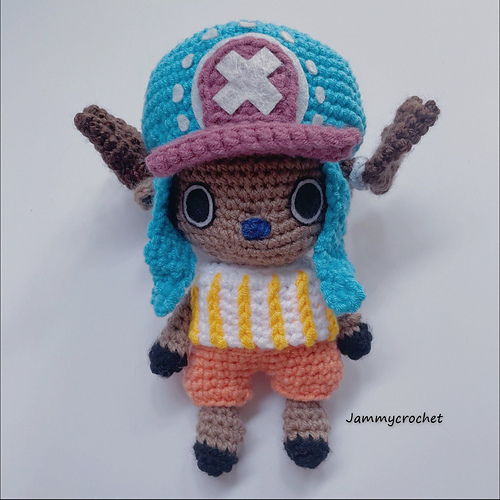 Ravelry: Tony Tony Chopper Pre Timeskip (One Piece) pattern by Amelia Kow