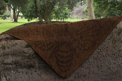 Ravelry: Bee Shadow Shawl pattern by Mark Jamieson