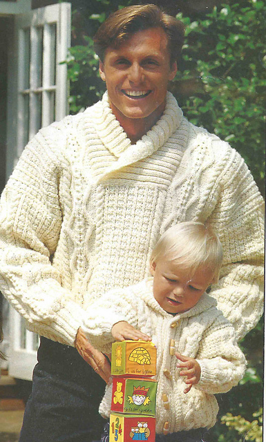 Ravelry: Father and Son Sweater pattern by Glenwell Associates Ltd.