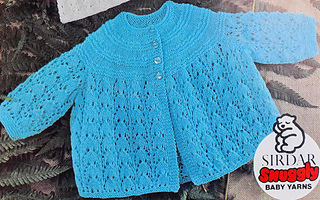 Ravelry: Yoke Matinee Coat pattern by Sirdar