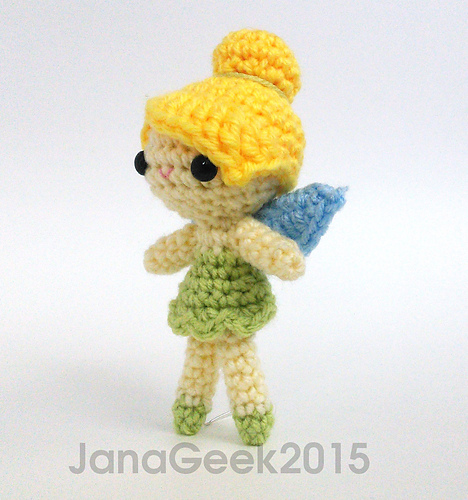 Ravelry: Tinker Bell Fairy Doll pattern by Jana Whitley