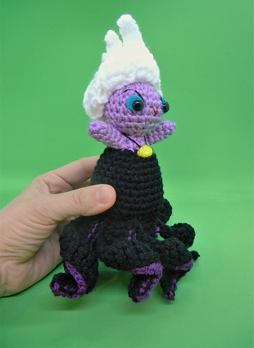 Ravelry: Sea Witch Doll with Eels pattern by Jana Whitley