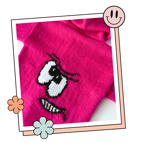 Ravelry: Snippety Monster Hooded Cardigan pattern by Jane Burns