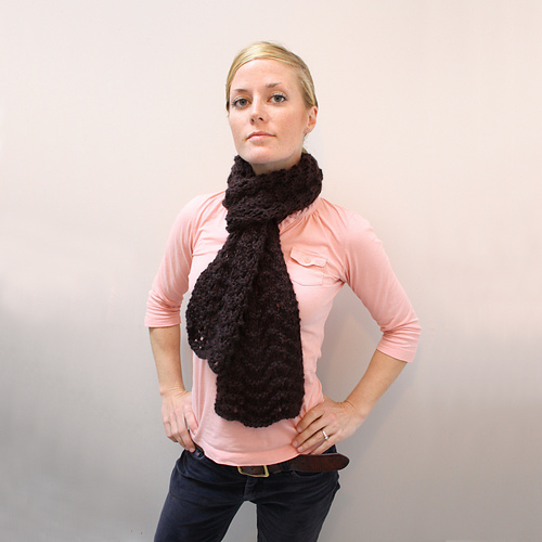 Ravelry: Chunky Alpaca Scarf pattern by Jane Richmond