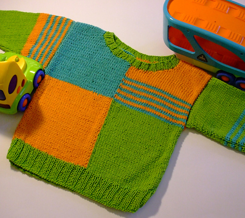 Ravelry: Alex's Square Sweater pattern by Jane Terzza