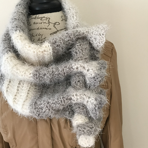 Ravelry: Waterfall Wrap Scarf pattern by Janet Pippin