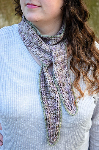 Ravelry: Clara Neck Scarf pattern by Janet Pippin