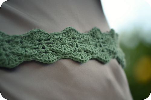 Ravelry: Fancy Fan Stitch Belt pattern by Janette Williams