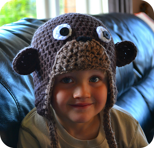 Ravelry: Cheeky little monkey hat pattern by Janette Williams
