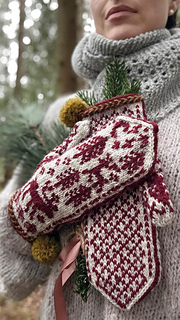 Ravelry: Julvanten 2025 pattern by Maja Karlsson