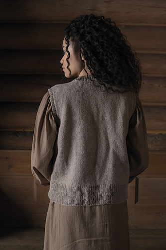 Ravelry: Sylvi - vest pattern by Ronja Hakalehto