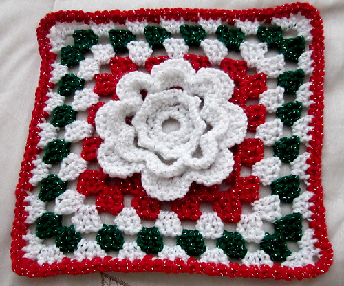 Ravelry: Winter Rose pattern by Jean Leinhauser