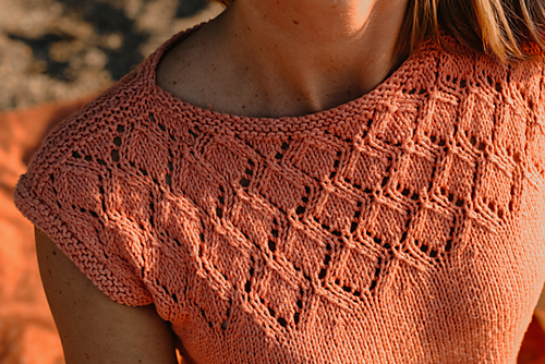 Ravelry: Sea Shell Crop Top pattern by Crysti-Leta Evans