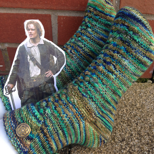 Ravelry: The Lady of Lallybroch (Outlander Inspired Socks) pattern by C ...
