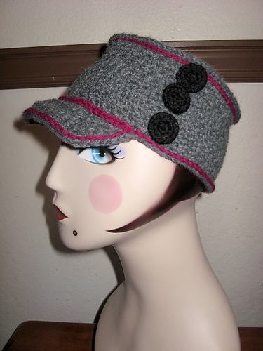Ravelry: Campus Field Cap - Military Patrol Cap pattern by Jennifer ...