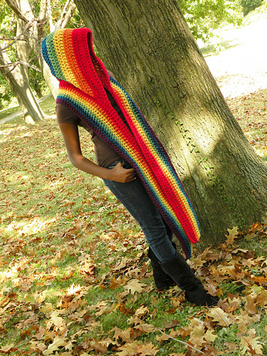 Ravelry: Schoodie Hooded Scarf pattern by Jazodee Studio