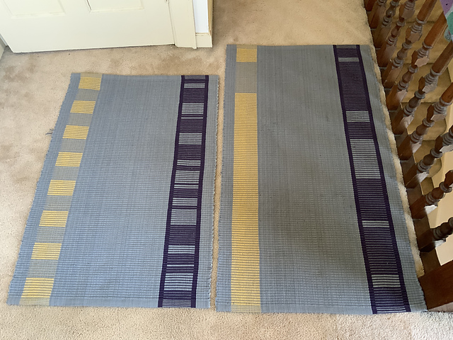 Ravelry: Jean9's Block Rep Weave - Grays